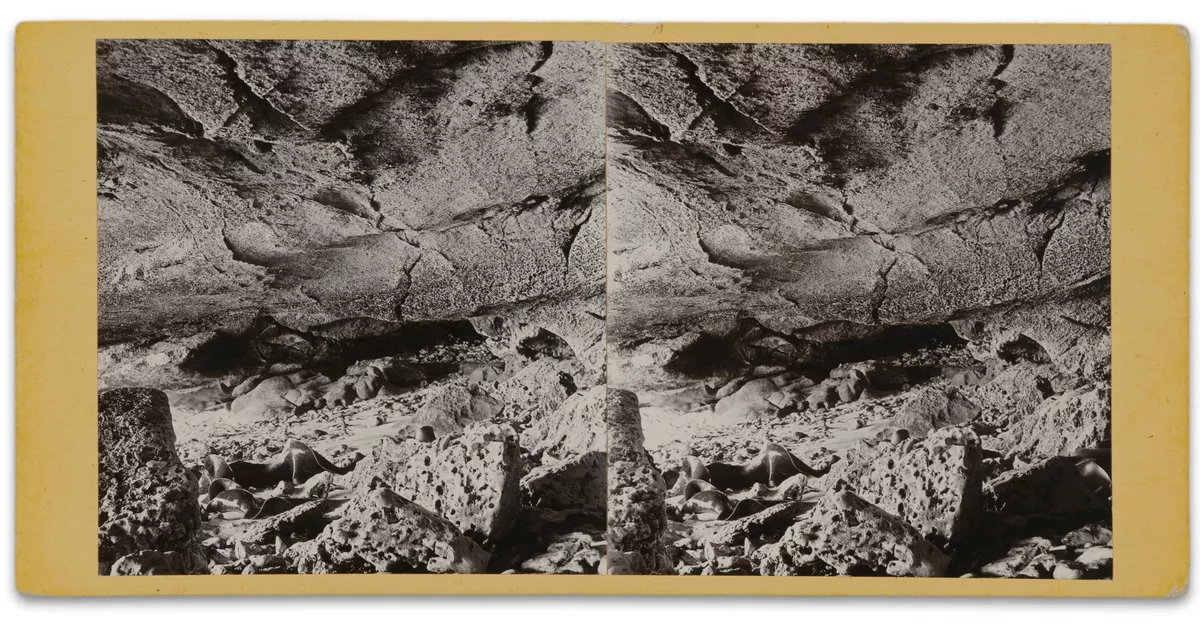 A cave below the high water mark - AGSA Collection