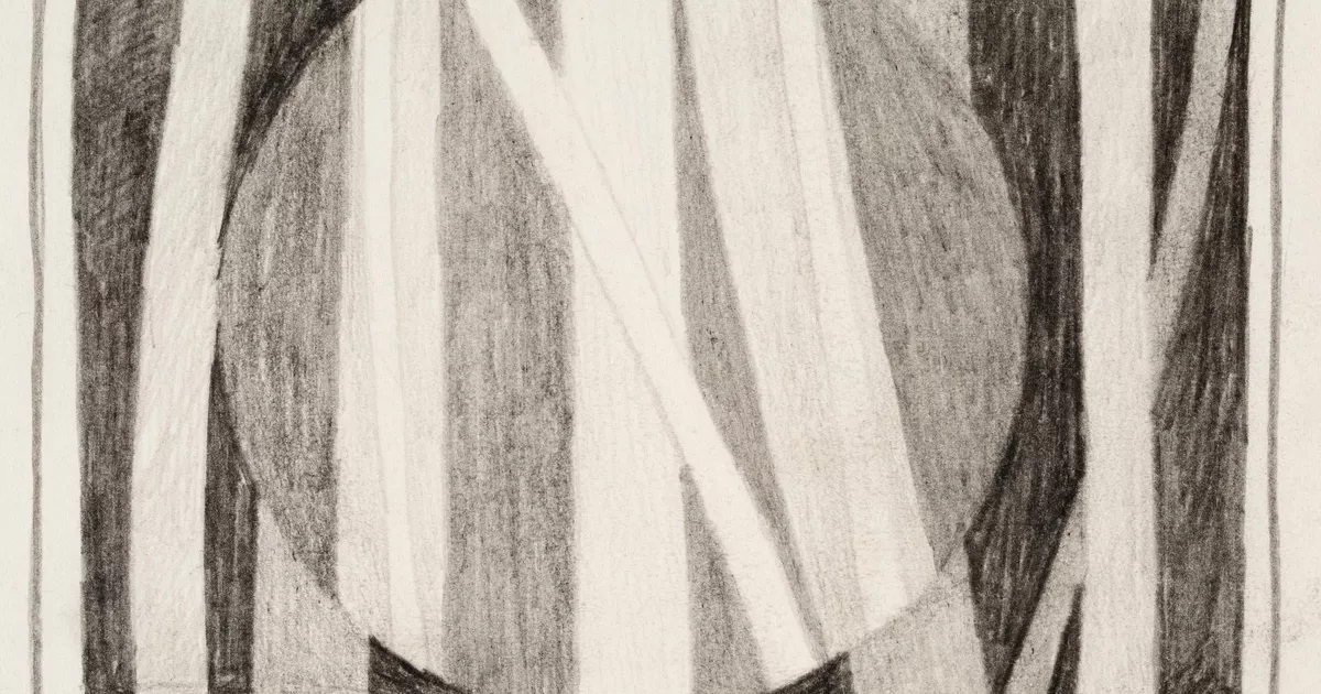 Preparatory drawing for 'Red grass' - AGSA Collection