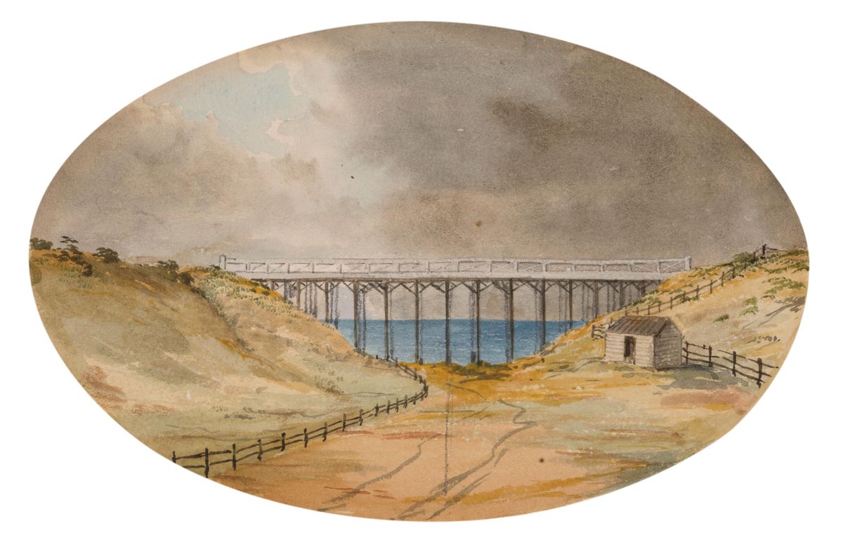 Watson's Gap Tramway Bridge - AGSA Collection