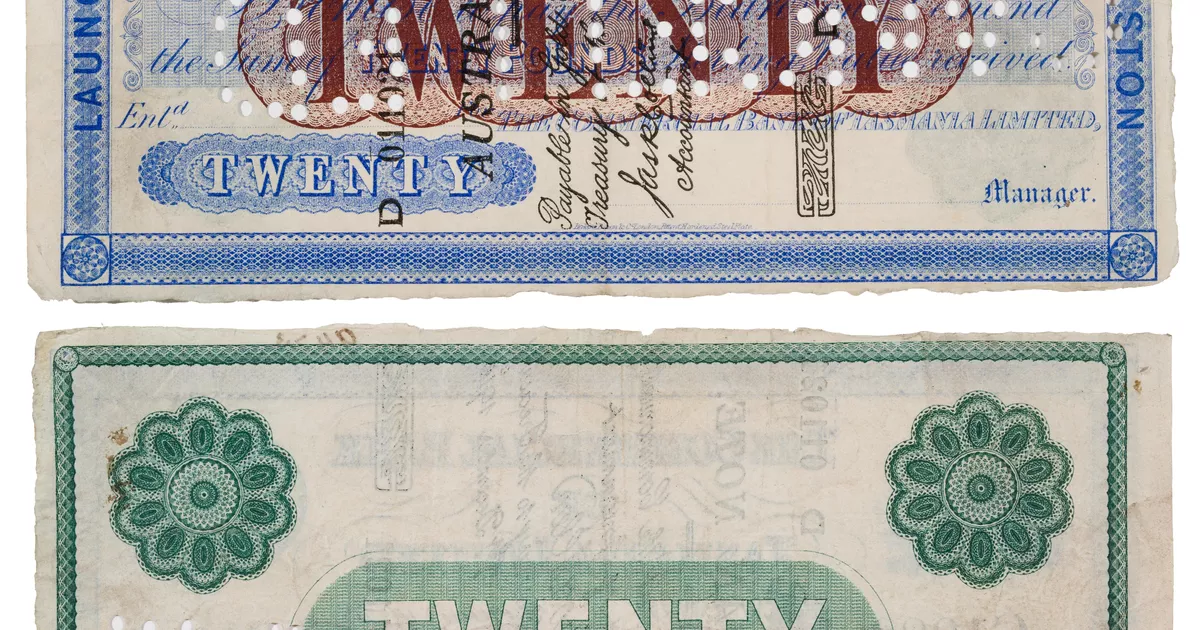 Superscribed Note. Commonwealth of Australia: The Commercial Bank ...