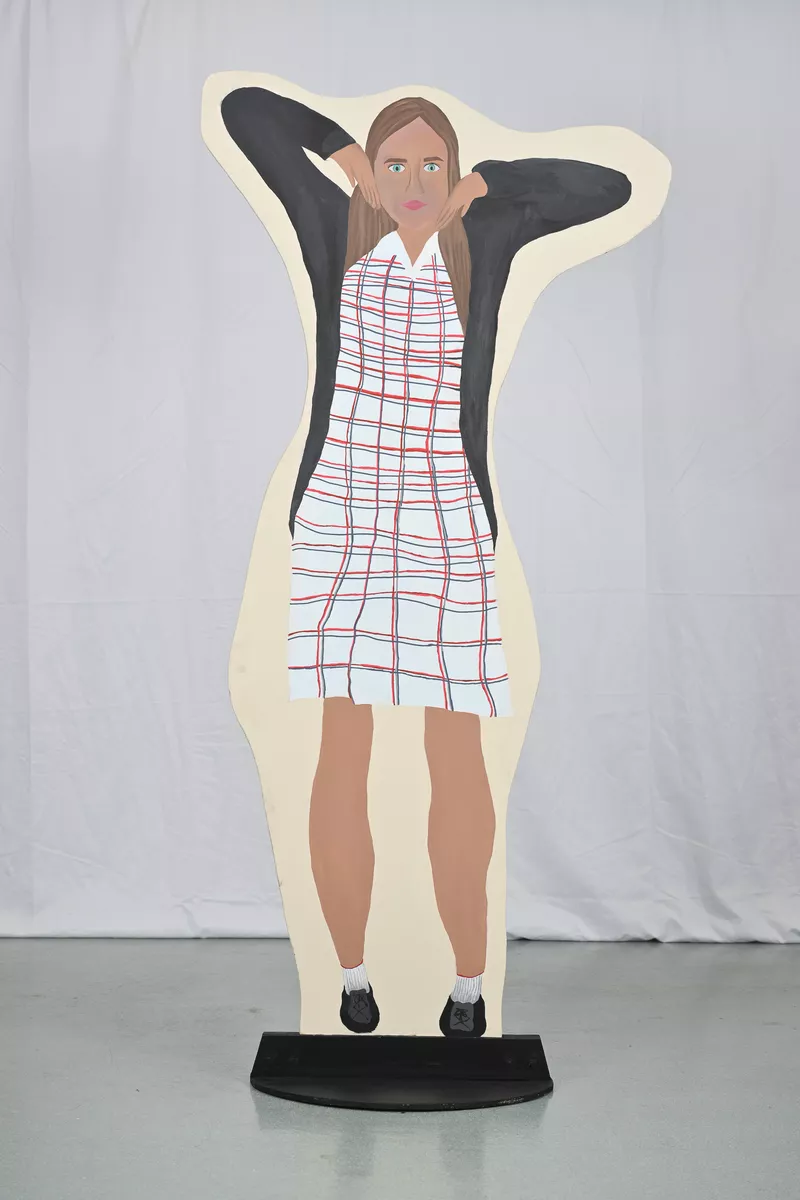Year 9 Life-size portraits - Tatachilla Lutheran College - AGSA