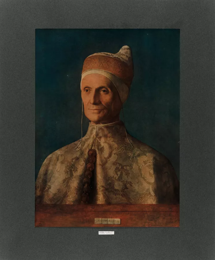 Portrait of The Doge Leonardo Loredano (after Bellini) - AGSA Collection