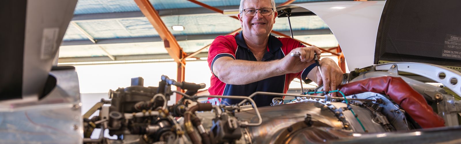 How a flying school bus started it all for RFDS Engineer Doug Briggs ...