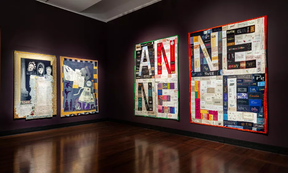 Stitch and Resist Collaborative Textile Project - AGSA