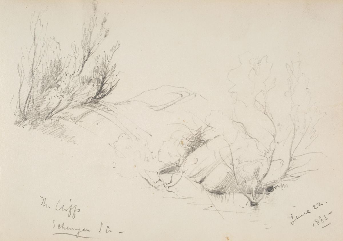 The cliffs, Echunga - AGSA Collection