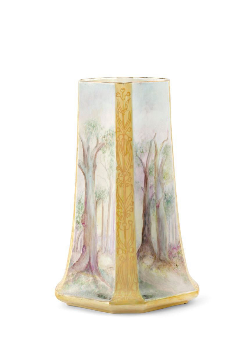 Vase, with trees - AGSA Collection