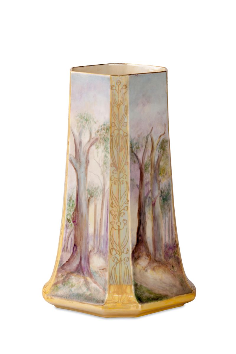 Vase, with trees - AGSA Collection