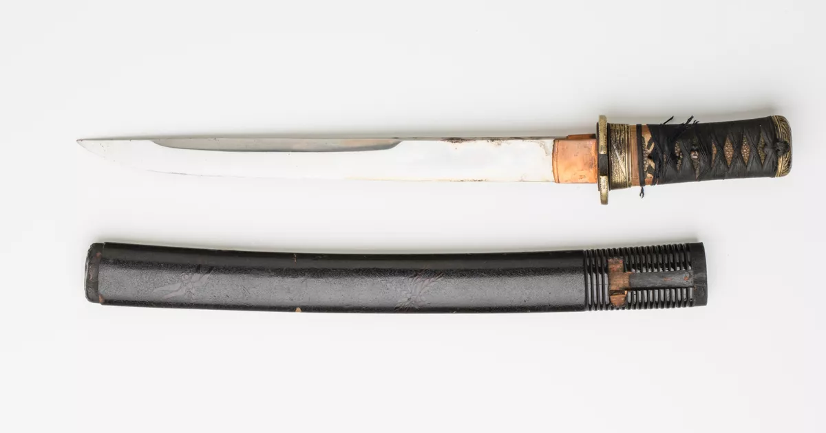 Short sword (tantō), with mount and scabbard - AGSA Collection