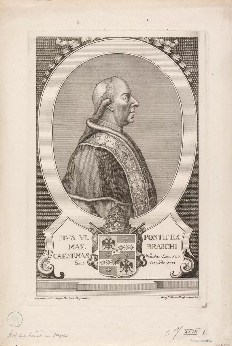 Pope Pius VI (1717-1775) - AGSA Collection