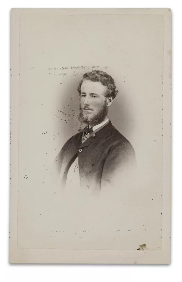 Crayon portrait of young gentleman - AGSA Collection