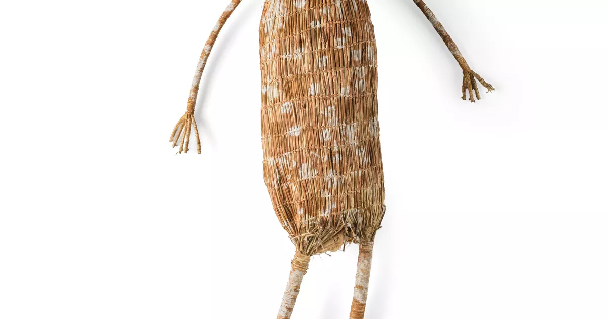 Woven figure - AGSA Collection