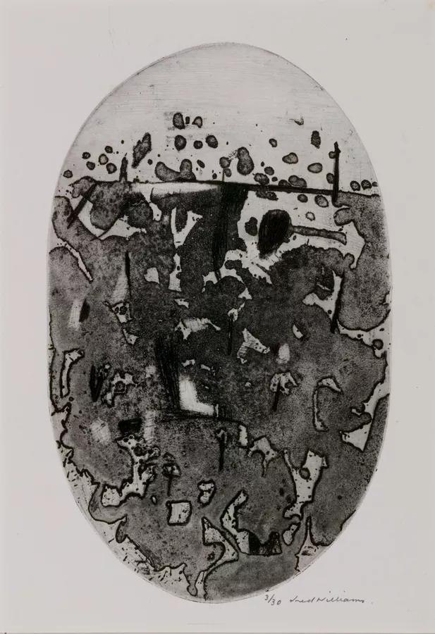 Oval landscape - AGSA Collection