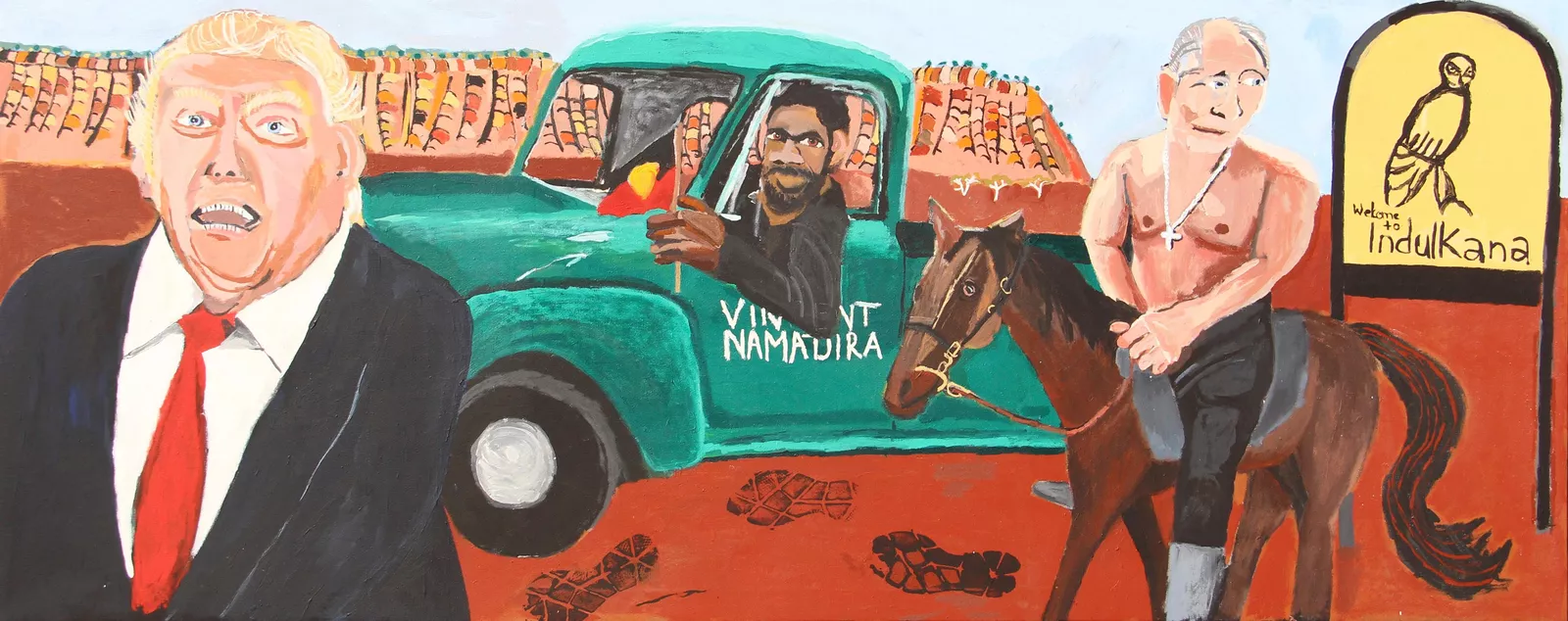 Vincent Namatjira - AGSA