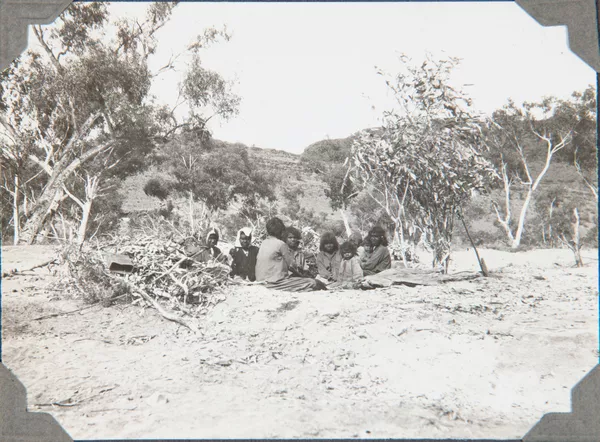 A group opf east Arrernte people at Loves Creek Station - AGSA Collection