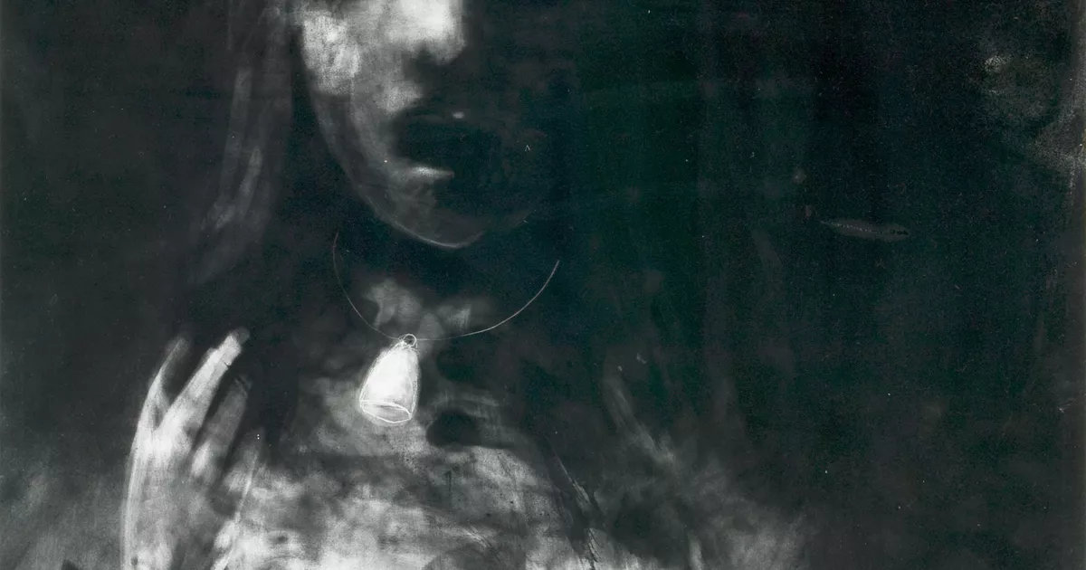 Girl fleeing - AGSA Collection