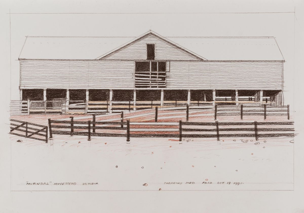 Sketchbook: Port Adelaide, Murndal, Victoria, Port Lincoln, Port Elliot ...