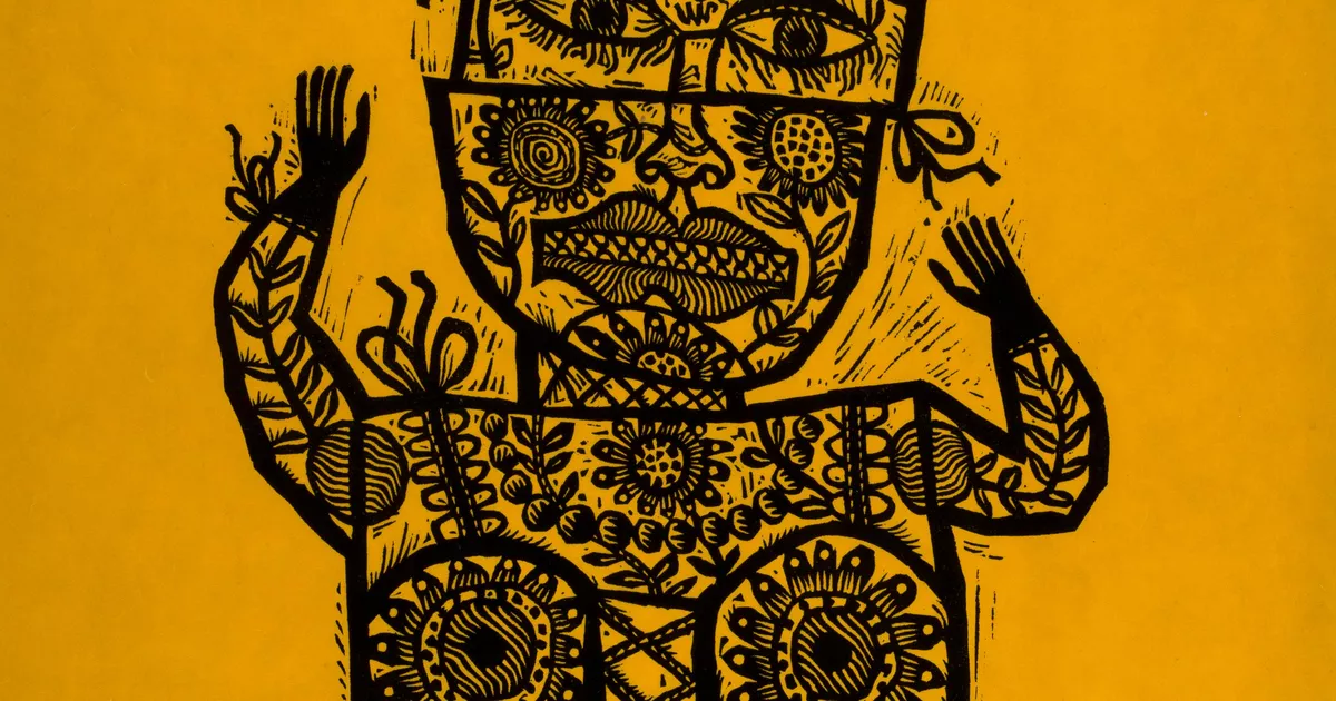 Floral figure - AGSA Collection