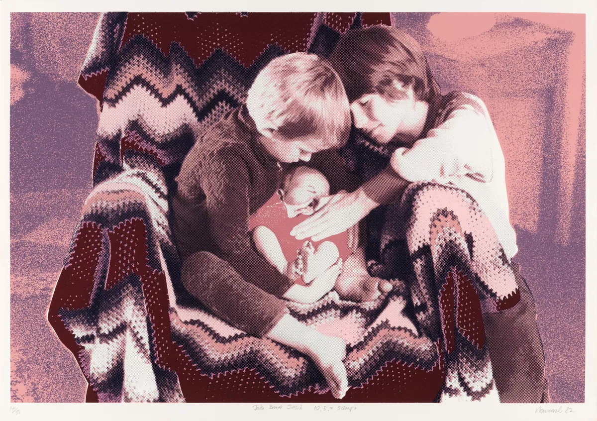 Jake, Bruno and Jessie, 10, 5 and 5 days - AGSA Collection