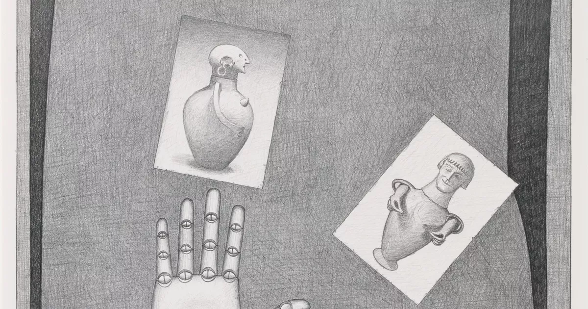 A hand with the Etruscans - AGSA Collection