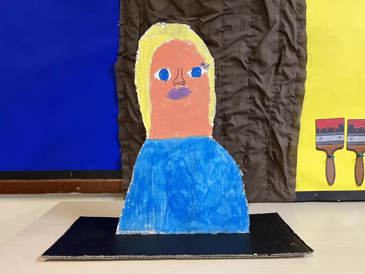 Year 2-4 Portraits - Hamley Bridge Primary School - AGSA