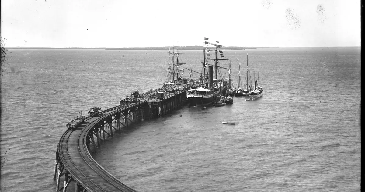 Jetty or Railway Pier - AGSA Collection