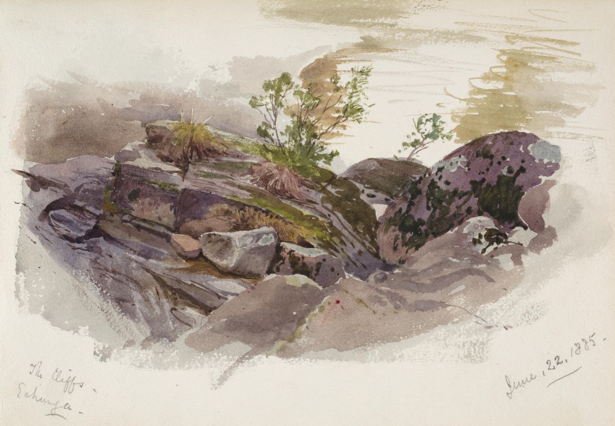 The cliffs, Echunga - AGSA Collection