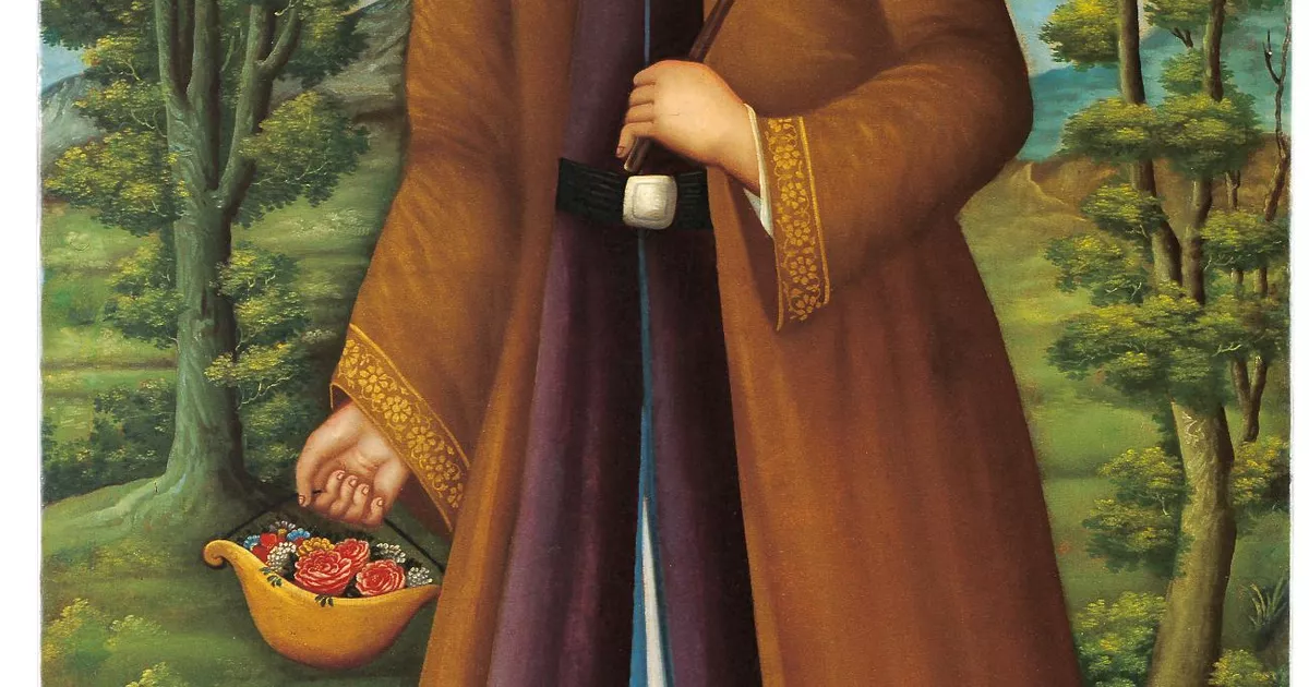 Portrait of Sheikh Saadi (1184-1291) - AGSA Collection
