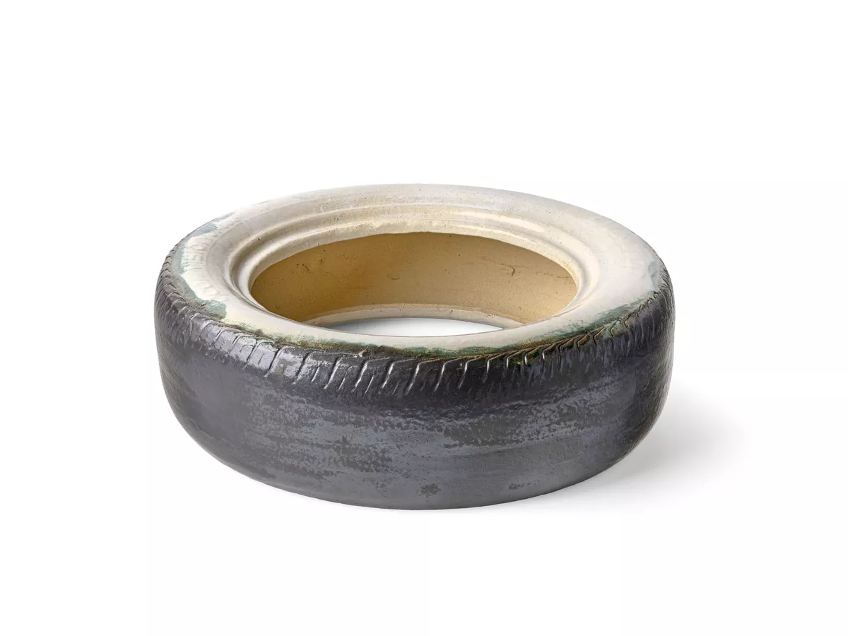 Black and white tyre - AGSA Collection