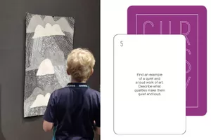 Curiosity Cards - AGSA