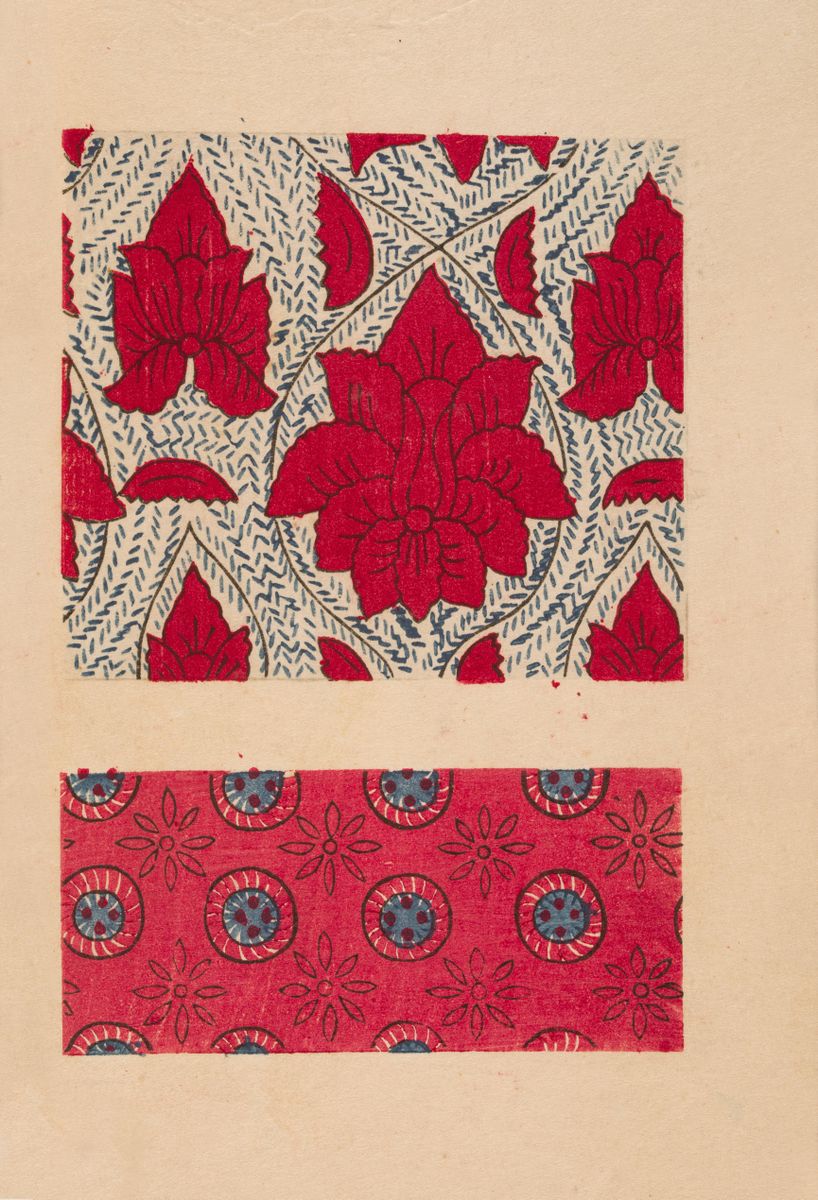 Indian trade textile designs - AGSA Collection