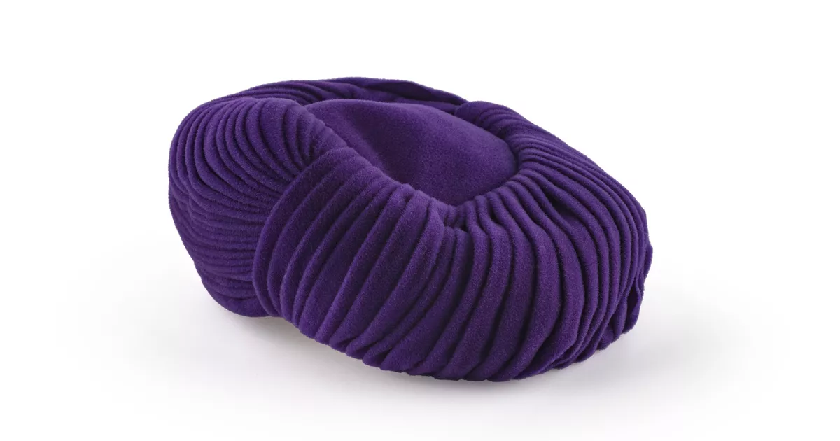 Purple turban - AGSA Collection
