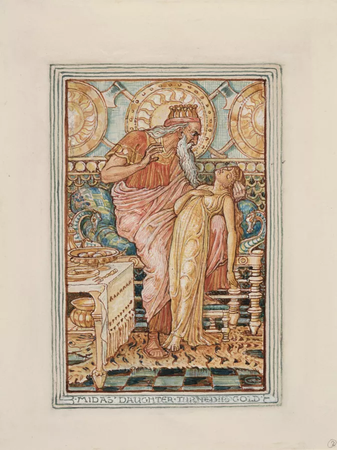 Midas' daughter turned to gold - AGSA Collection
