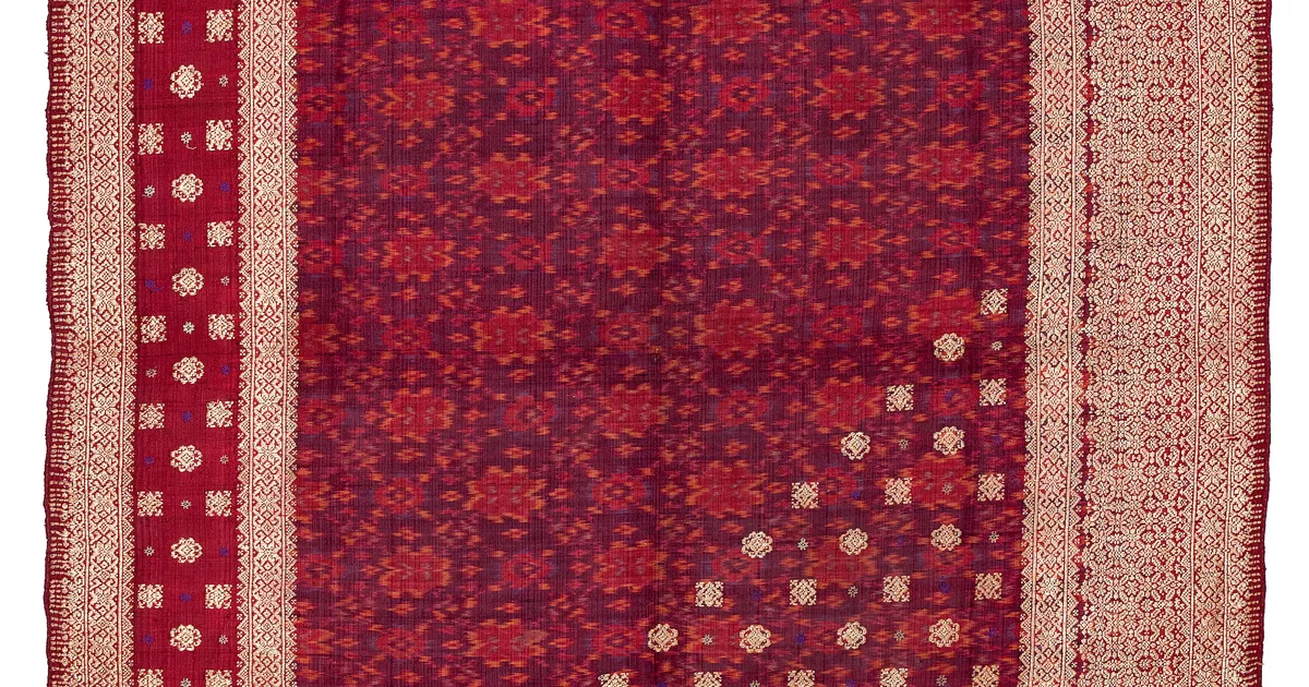 Man's ceremonial head cloth (iket kepala) - AGSA Collection