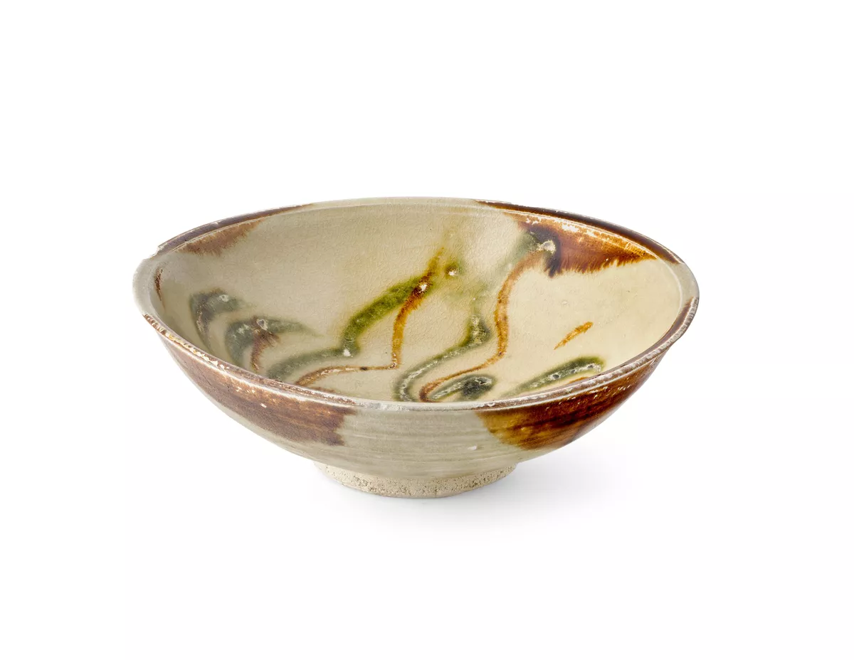 Bowl, with cloud and wave motifs - AGSA Collection