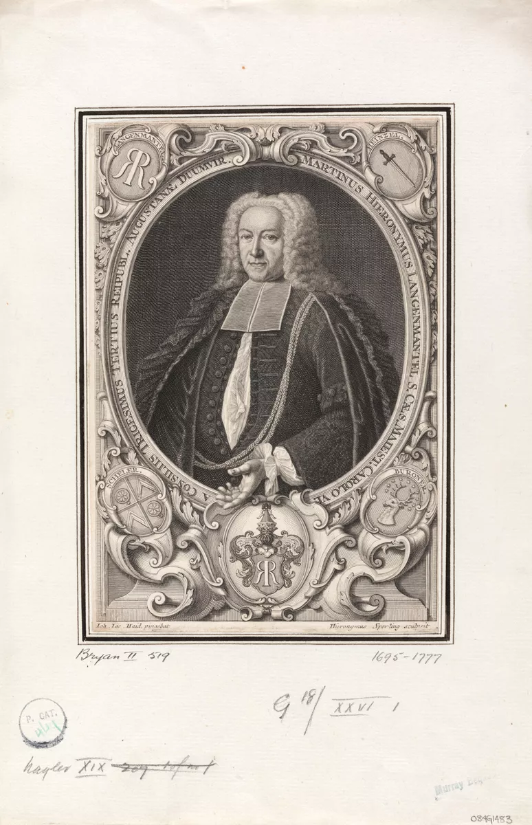 Martin Hieronymus Langermantel - AGSA Collection