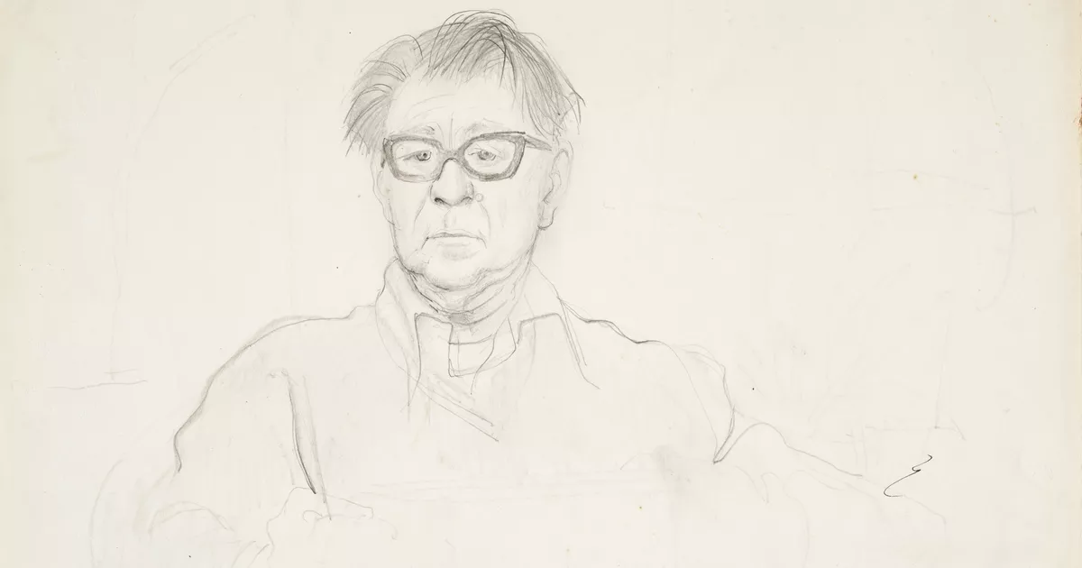 Study for 'Self Portrait' - AGSA Collection