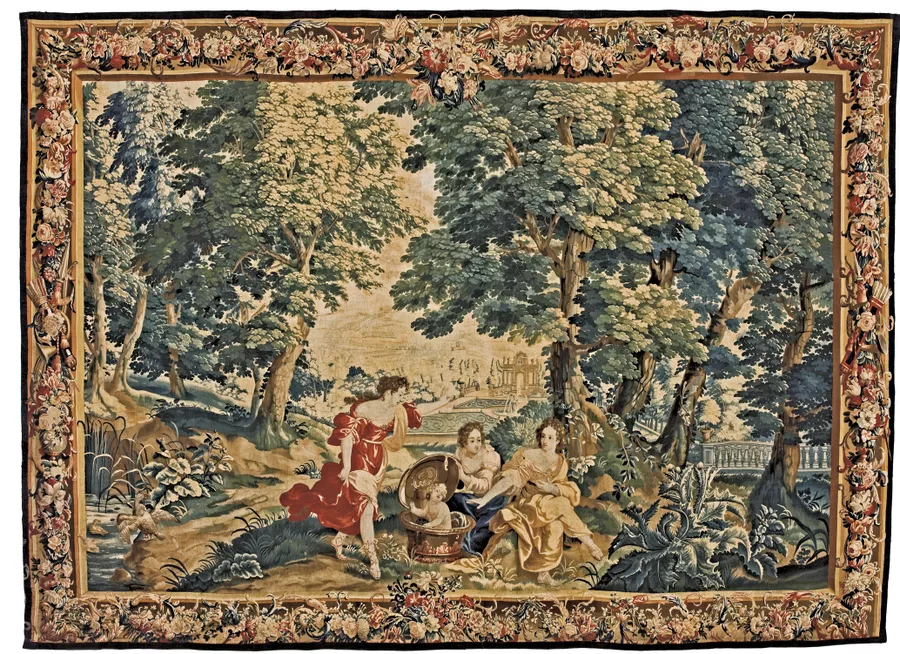 The finding of Erichthonius by the Daughters of Cecrops - AGSA Collection