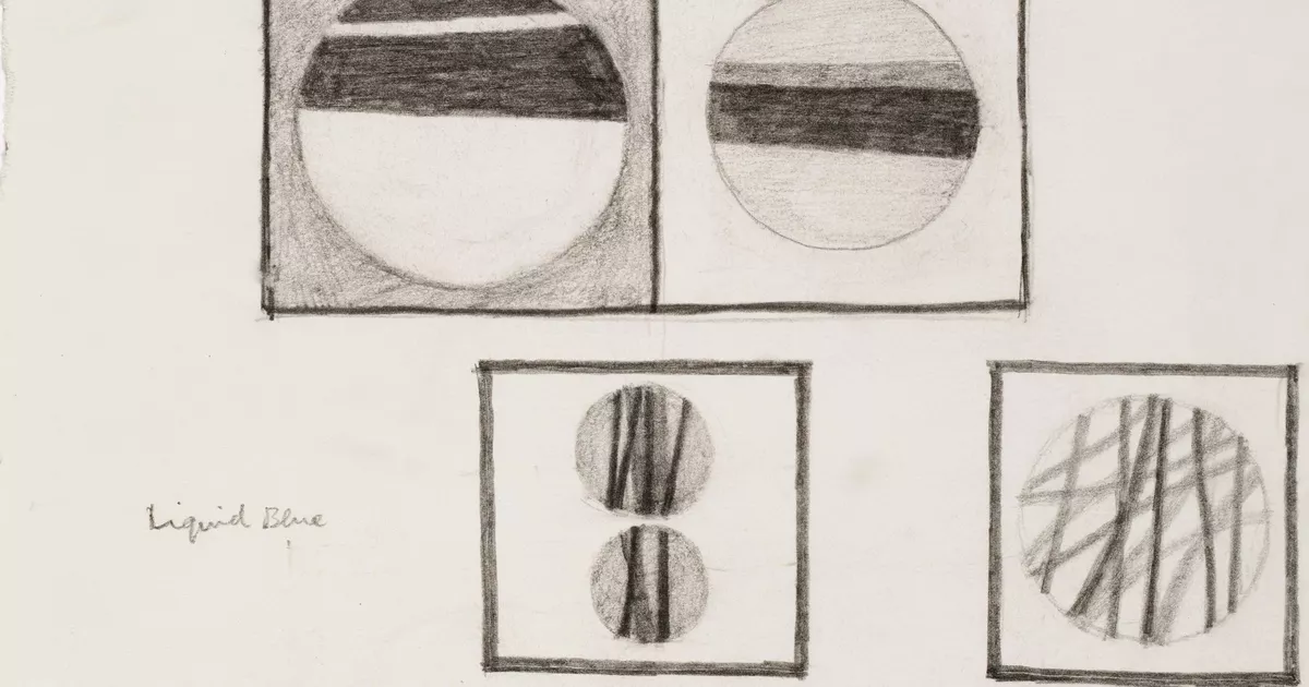 Preparatory drawings for the series ‘Sun and grass’ - AGSA Collection