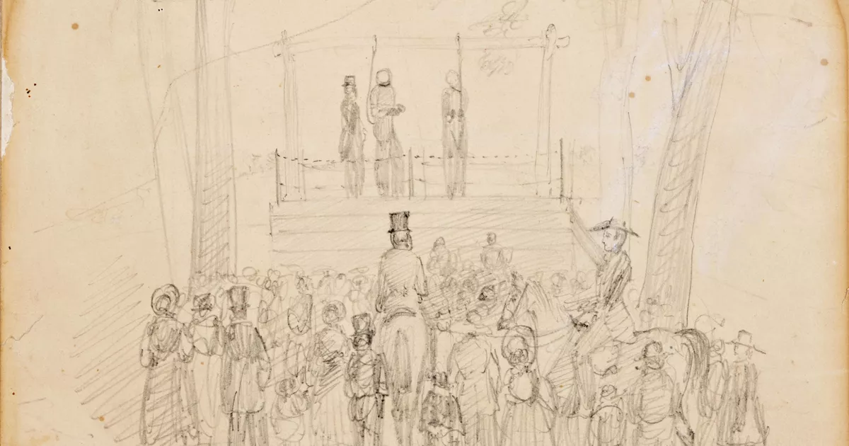 Early execution, South Australia - AGSA Collection