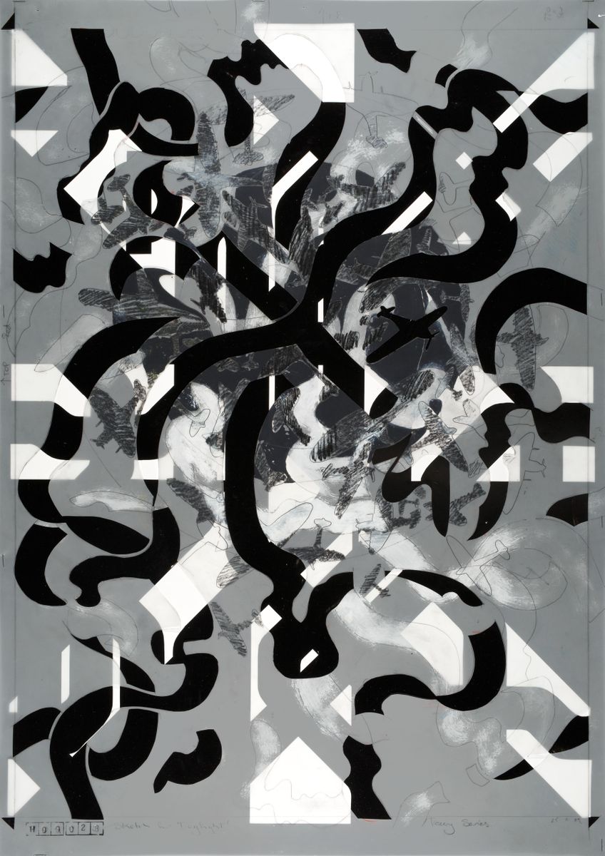 Sketch for ‘Dog Fight’ - AGSA Collection