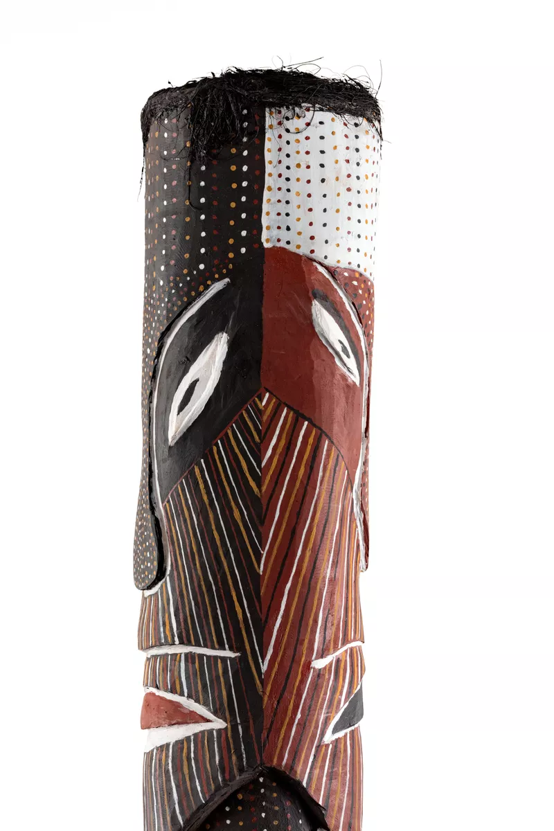 Tutini (Pukamani Pole) Feather - AGSA Collection