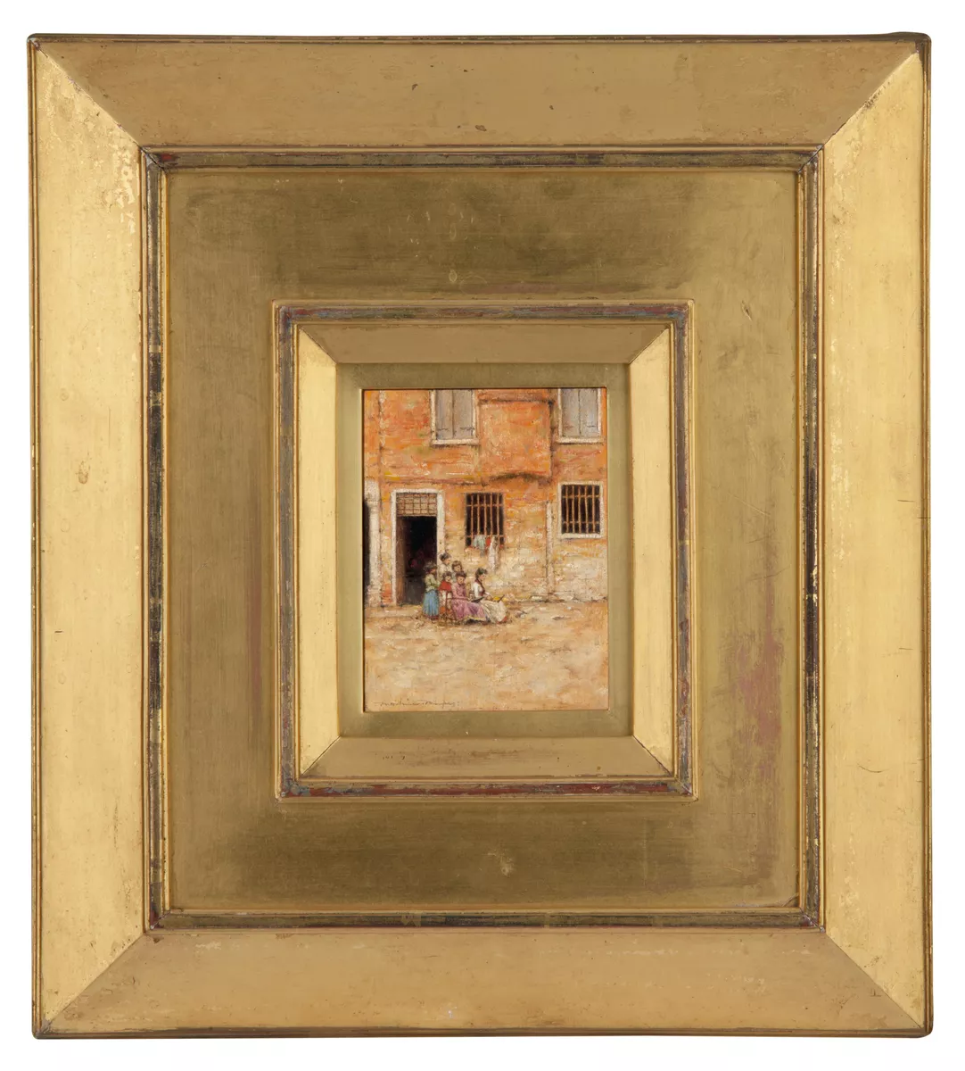 A Venetian court - AGSA Collection