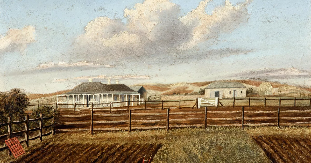 The Smith Homestead, Smithfield - AGSA Collection