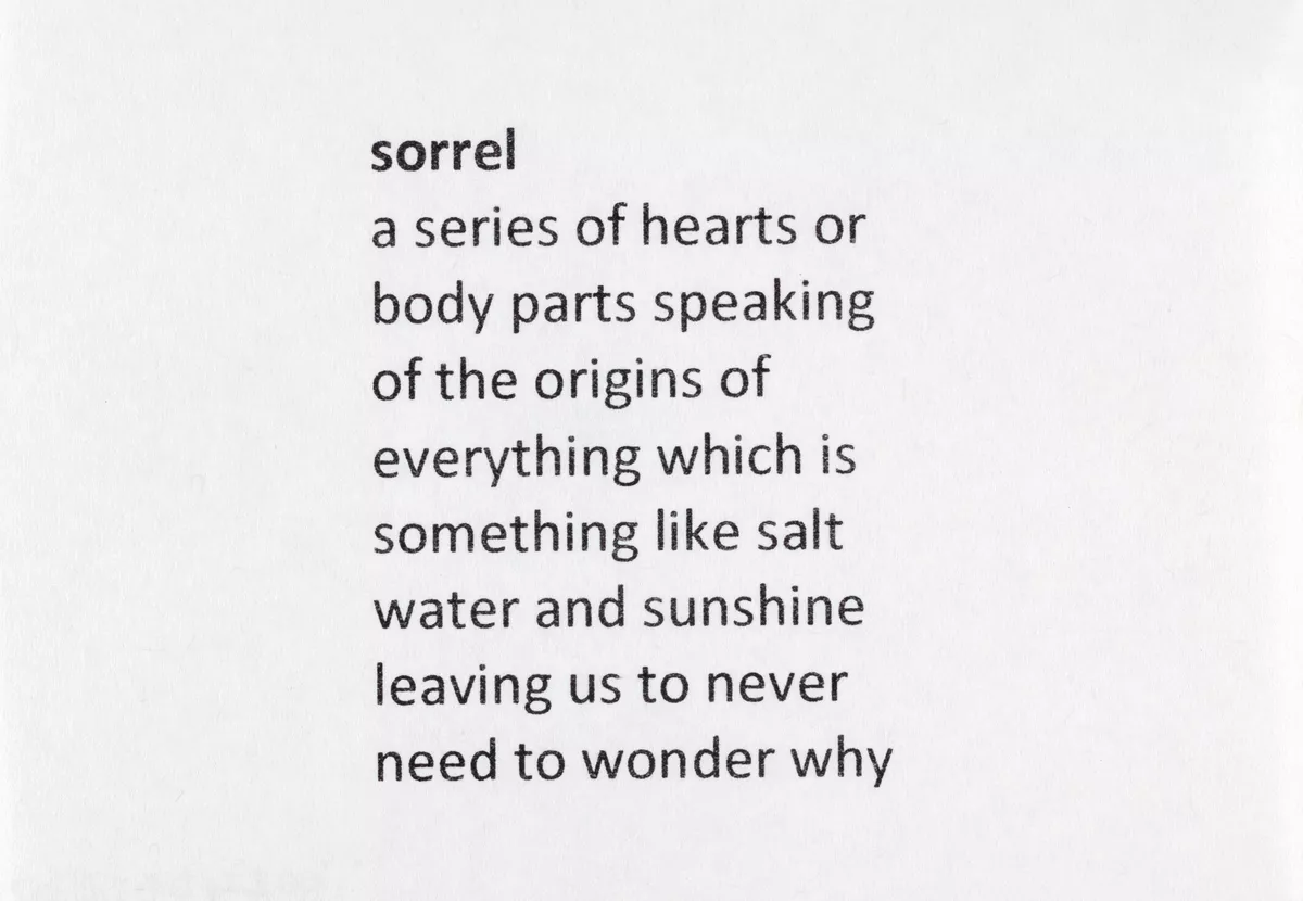 Sorrel - AGSA Collection