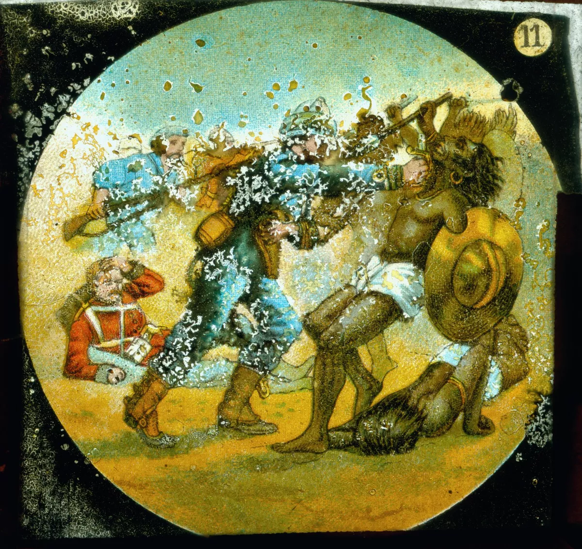 Cartoon battle scene - 11 - AGSA Collection