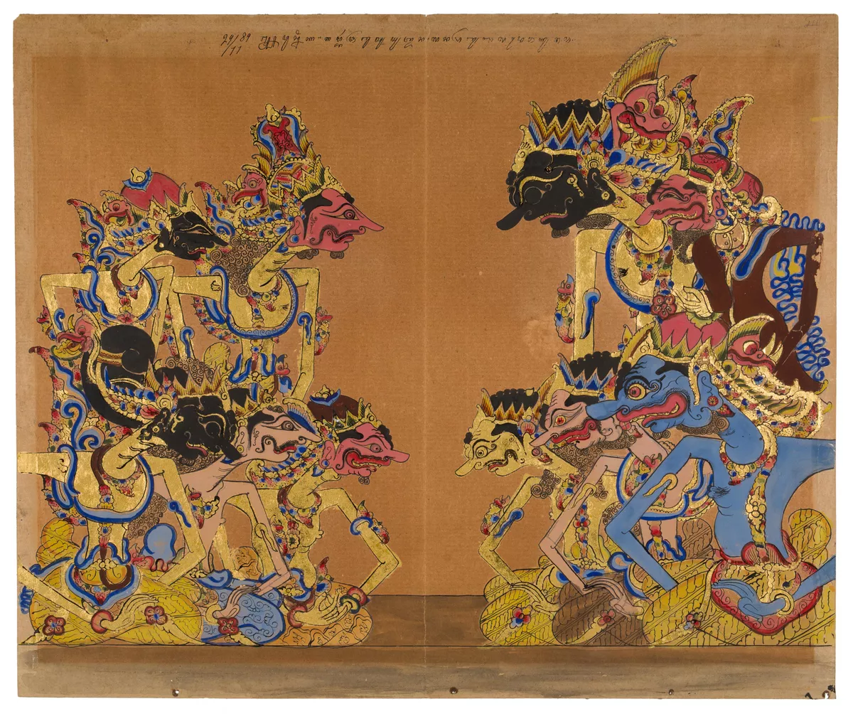 Wayang puppet story, no. 4 - AGSA Collection