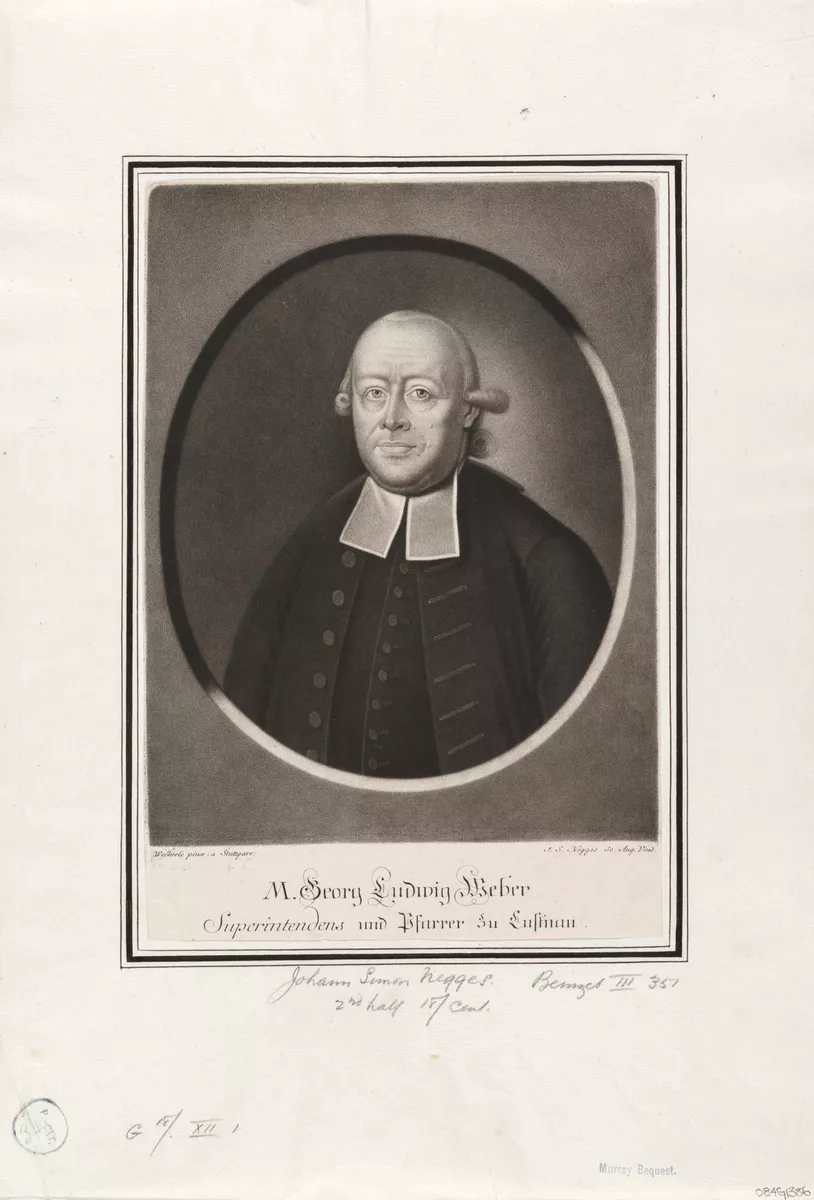 M. Georg Ludwig Weber - AGSA Collection