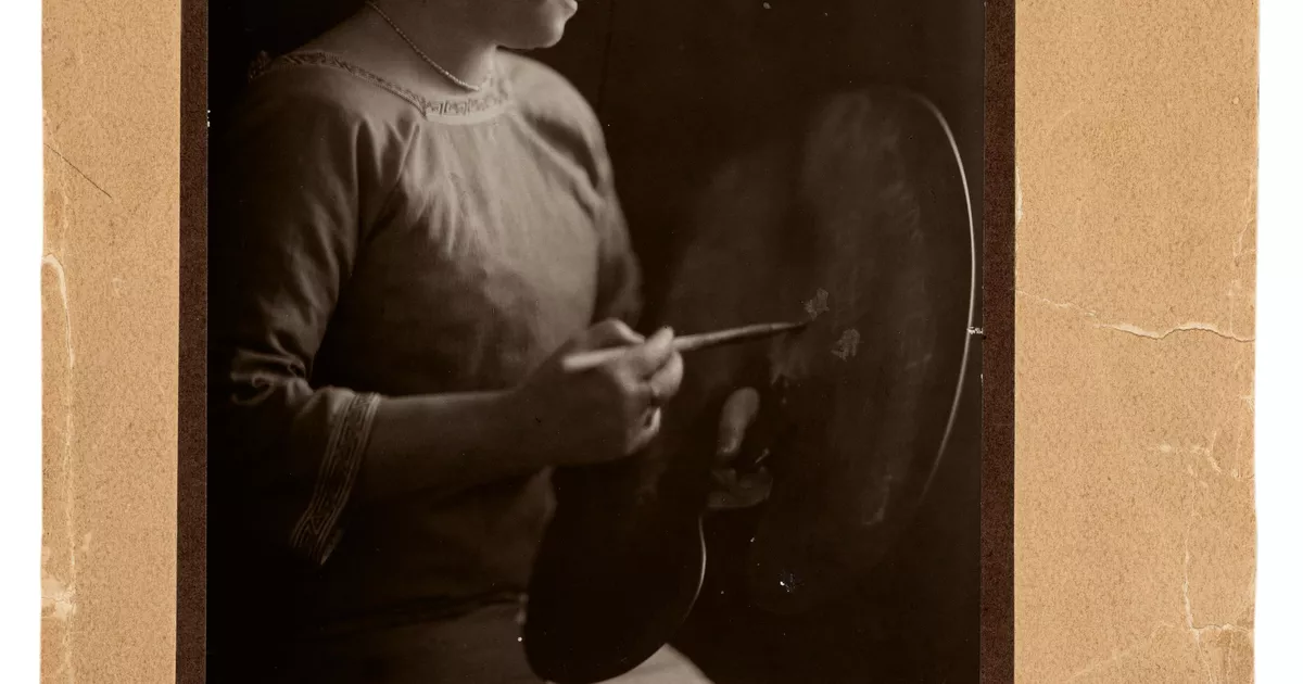 Portrait of Ethel Carrick - AGSA Collection