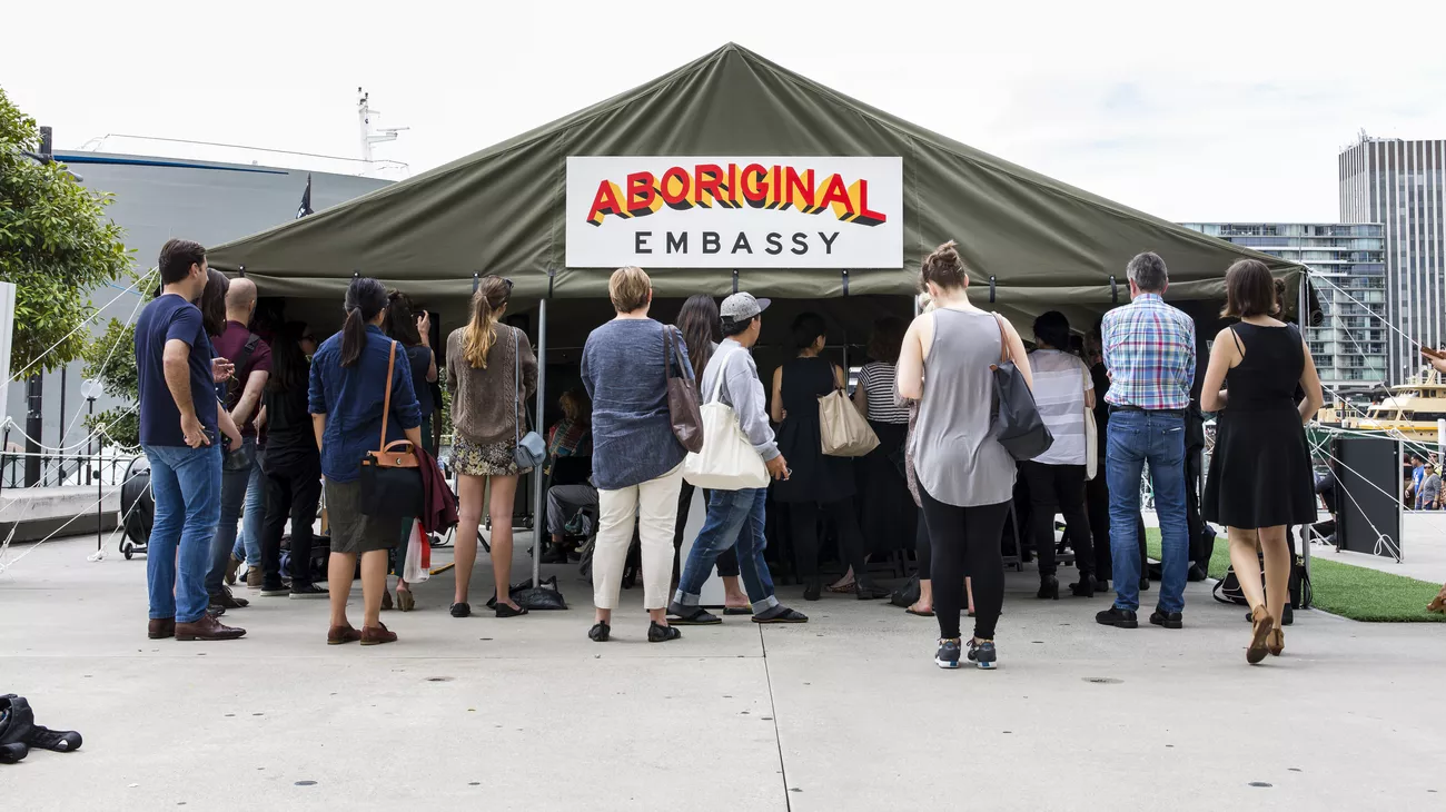 Richard Bell in Conversation with Nici Cumpston and Dominic Guerrera - AGSA