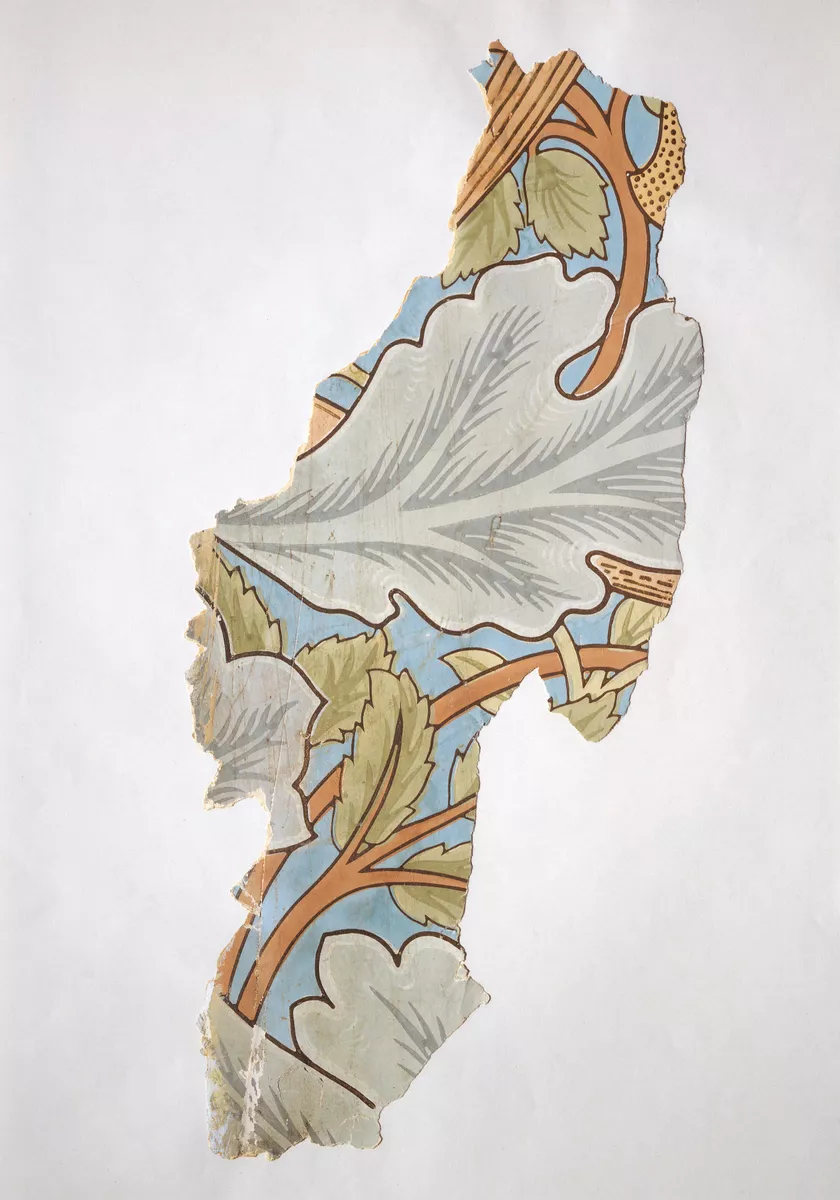 St James's wallpaper [fragment] - AGSA Collection